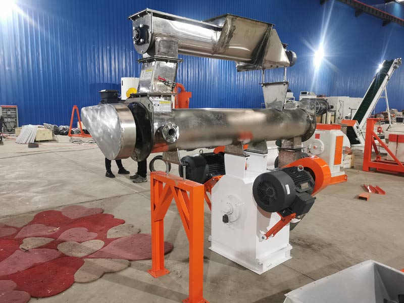 Stainless Steel Feed Pellet Mill SZLH250,ring die feed pellet mill ...