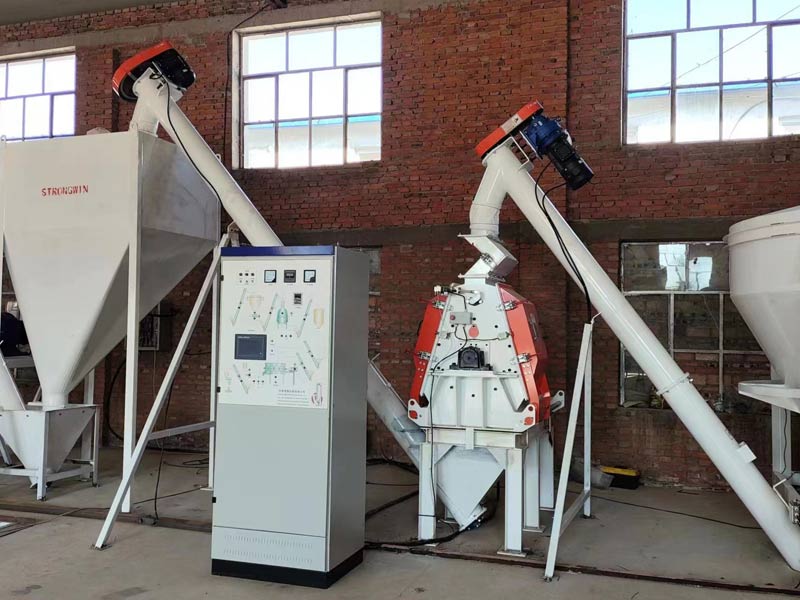 4-5t/h Animal Feed Powder Production Plant from Henan Strongwin factory