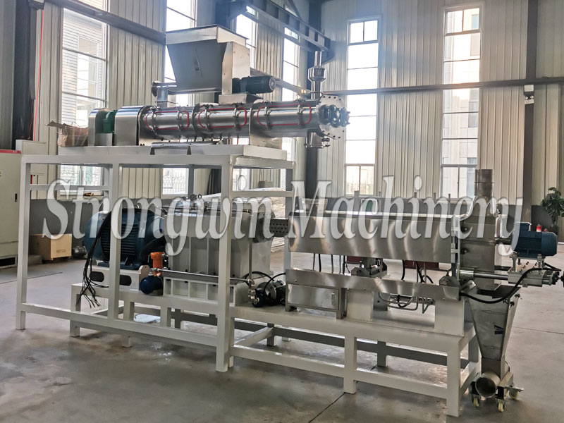 double screw extruder, twin screw extruder machine,fish feed making machine