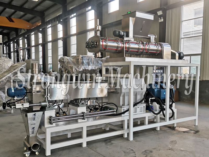 double screw extruder, twin screw extruder machine,fish feed making machine