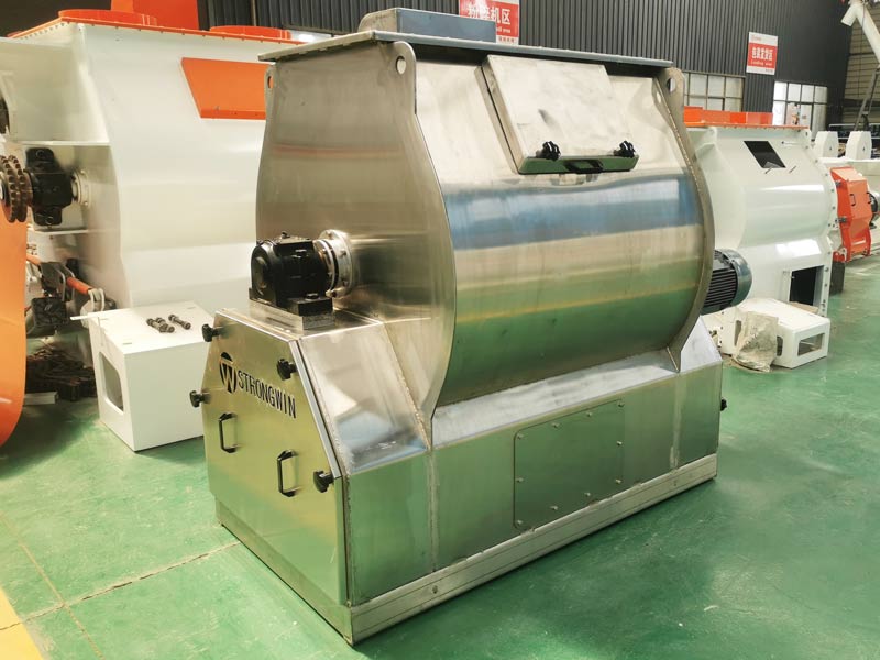 Stainless Steel Premix Feed Mixer, Premix feed mixer, chicken premix ...