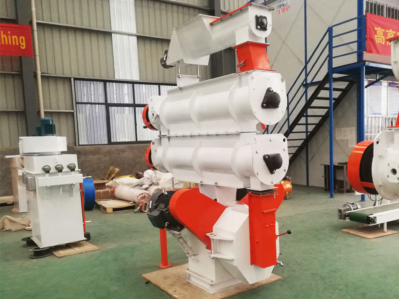 SZLH250 Professional Animal Feed Pellet Machine,ring die feed pellet ...